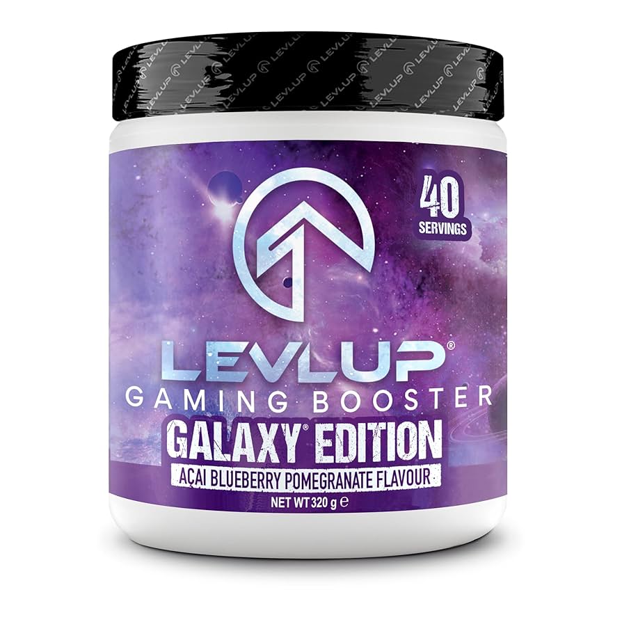LevlUp Galaxy Edition Acai Blueberry & Pomegranate Flavour Gaming Boos