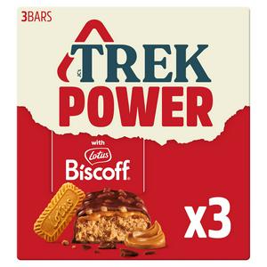 Trek High Protein Lotus Biscoff Flavour Protein bars (3 x 44g Multipac