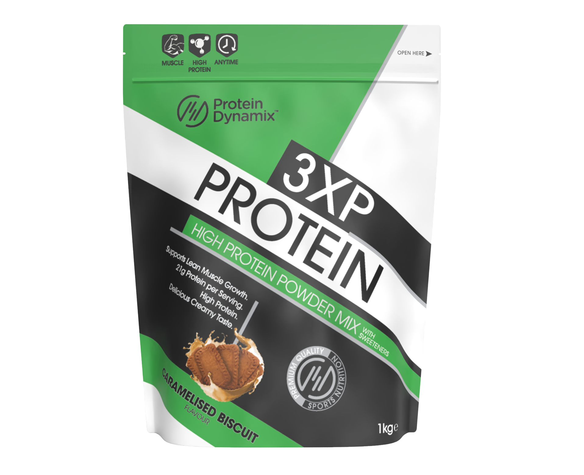 Protein Dynamix Caramelised Biscuit Protein Powder 1kg