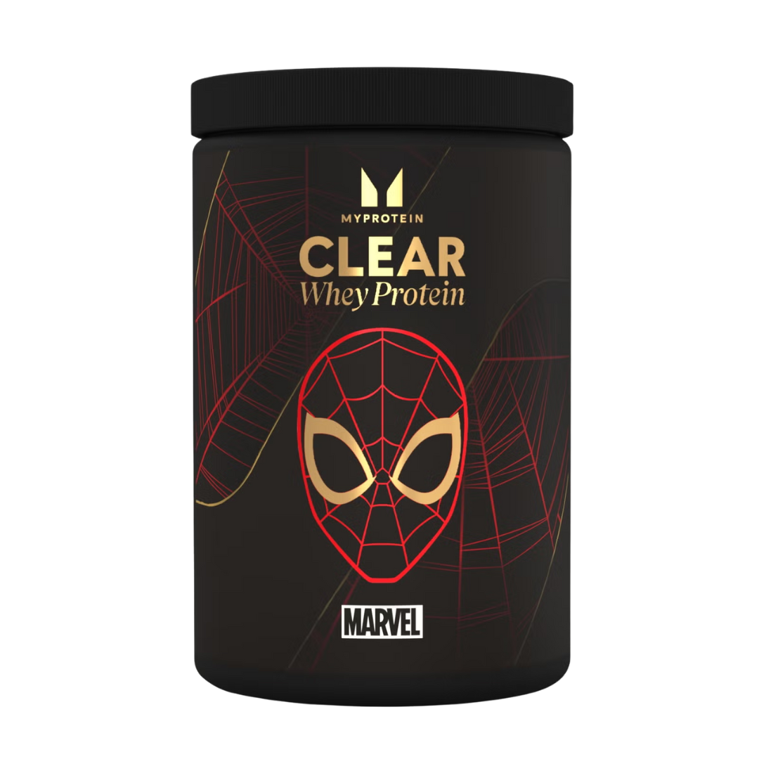 MyProtein Marvel Spiderman Raspberry & Strawberry Clear Whey Protein 2
