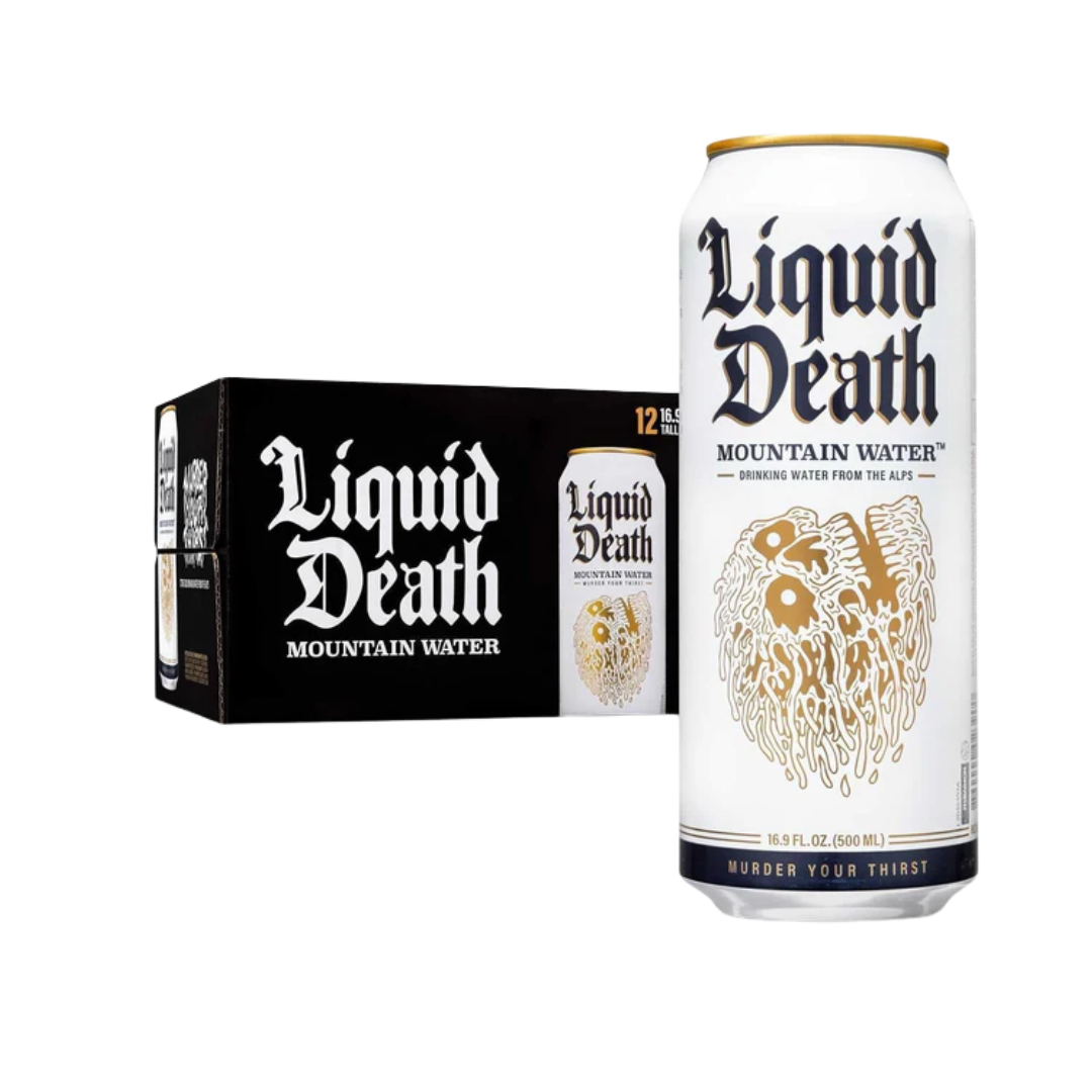 Liquid Death Still Mountain Water 500ml - Case of 12 | Nutricircle