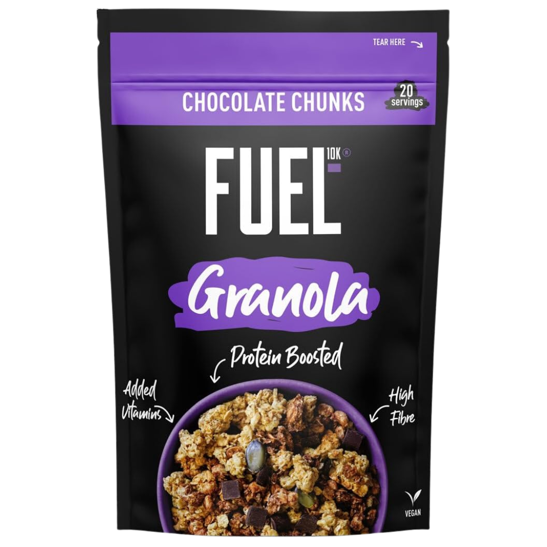 Fuel10k Choc Chunks Granola bag 1kg | Nutricircle