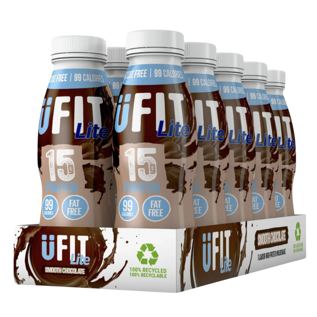 UFIT Lite Smooth Chocolate Protein Shake 310ml - Case of 10