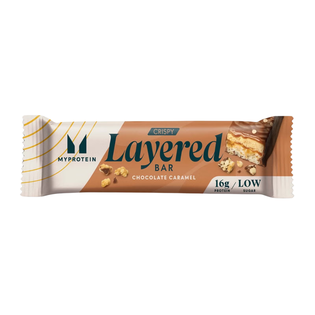 MyProtein Chocolate Caramel Crispy Layered Protein Bar 58g