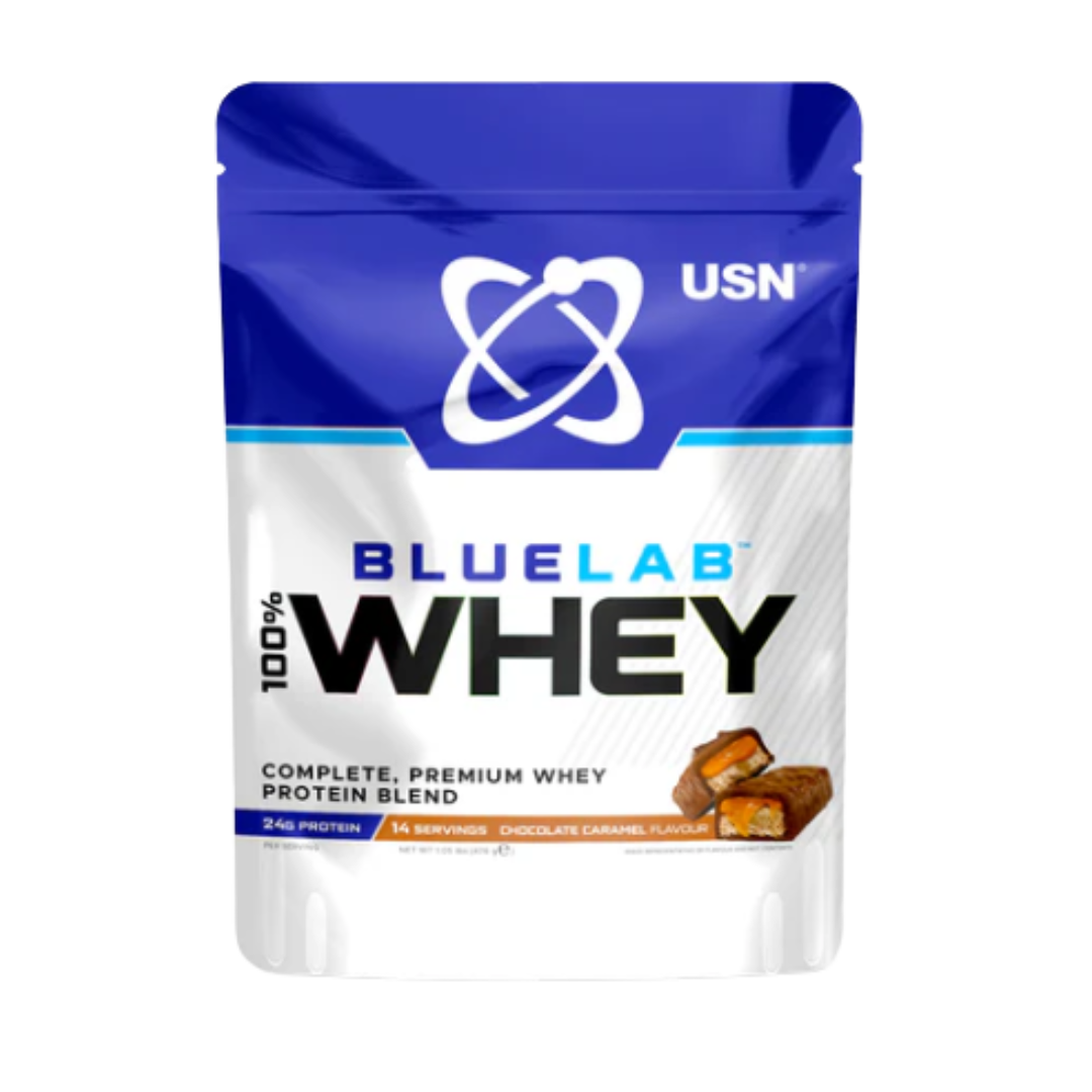 USN Blue Lab Whey Protein Chocolate Caramel 476g [Best Before: 27/11/2