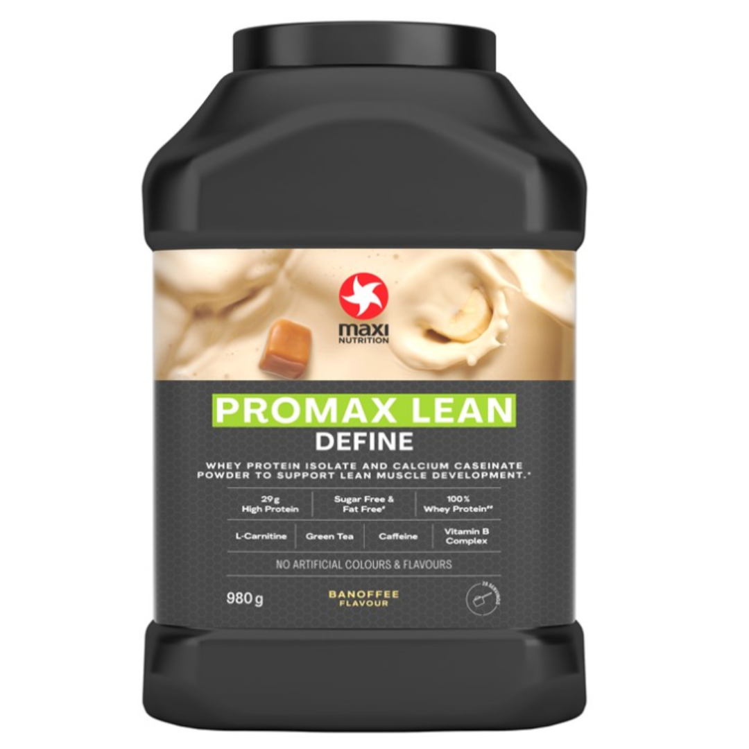 MaxiNutrition Promax Lean Define Banoffee Flavour Whey Protein Isolate